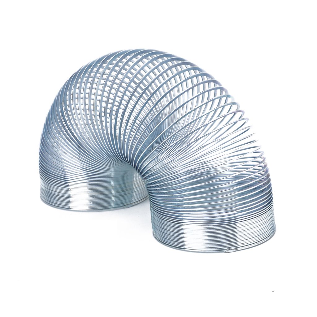 6.5cm Dia Magic Springy Slinky Metal Spring Childrens Kids Retro Game ...