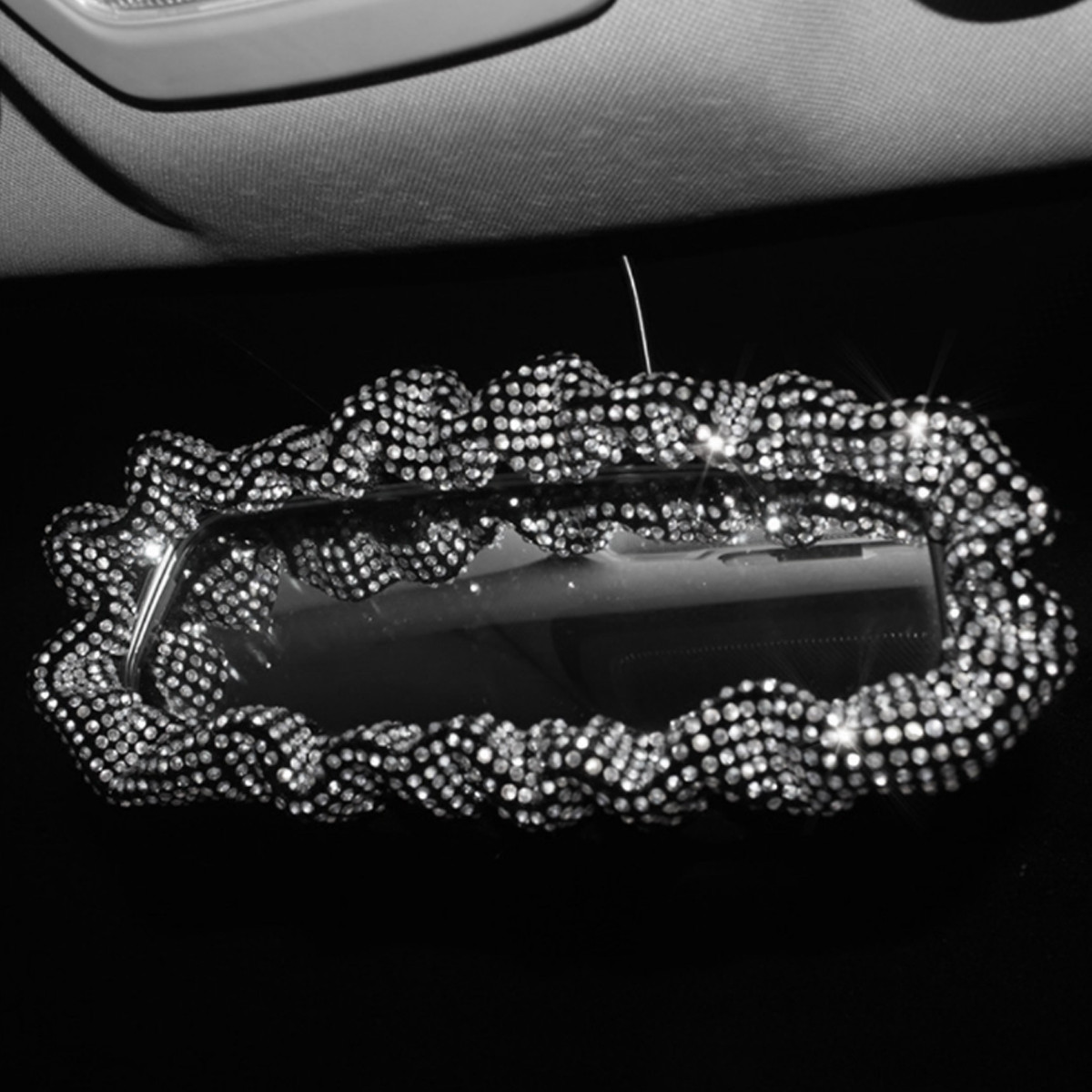 Universal Sparkle Luxury Bling Bling Rhinestone Diamond Car Interior ...