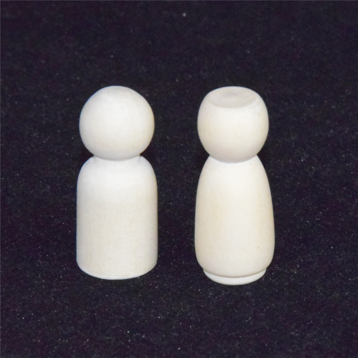 5/10Pcs Female Male Wooden Peg Dolls Figures Wedding Decor Cake Toppers ...