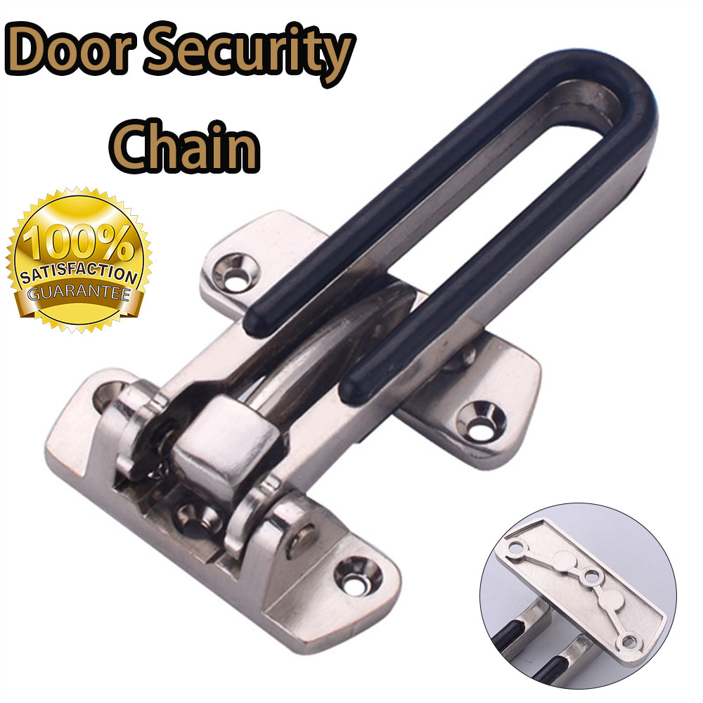 Door Chain Guard for UPVC, Wooden Doors - High Security - Zinc Alloy | eBay