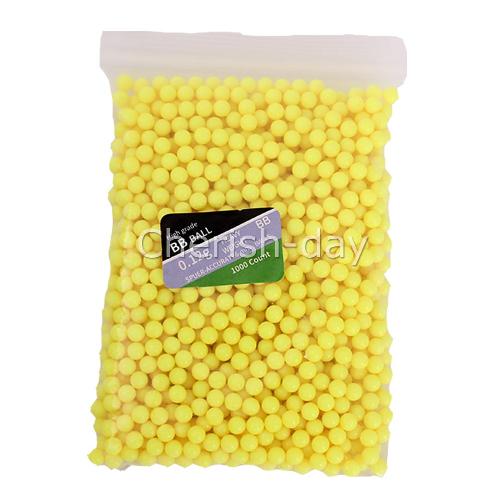 1000PCS Hard Airsoft Pellets BB Strikeball 0.12g, 6mm Tactical BB Balls ...