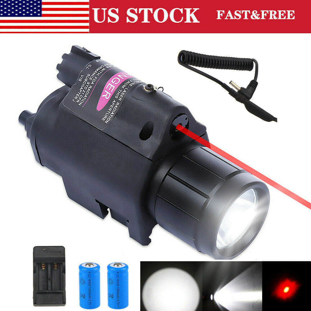 Купить Прицел VastFire Red dot Laser+ LED Flashlight 2 in 1 Tactical ...