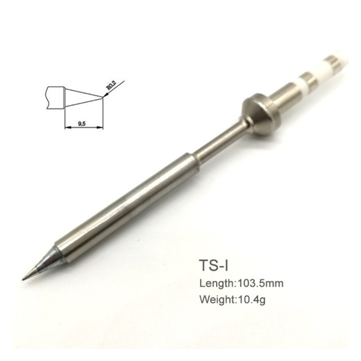 TS100 Mini Digital LCD Soldering Iron Tip Original Replacement Solder ...