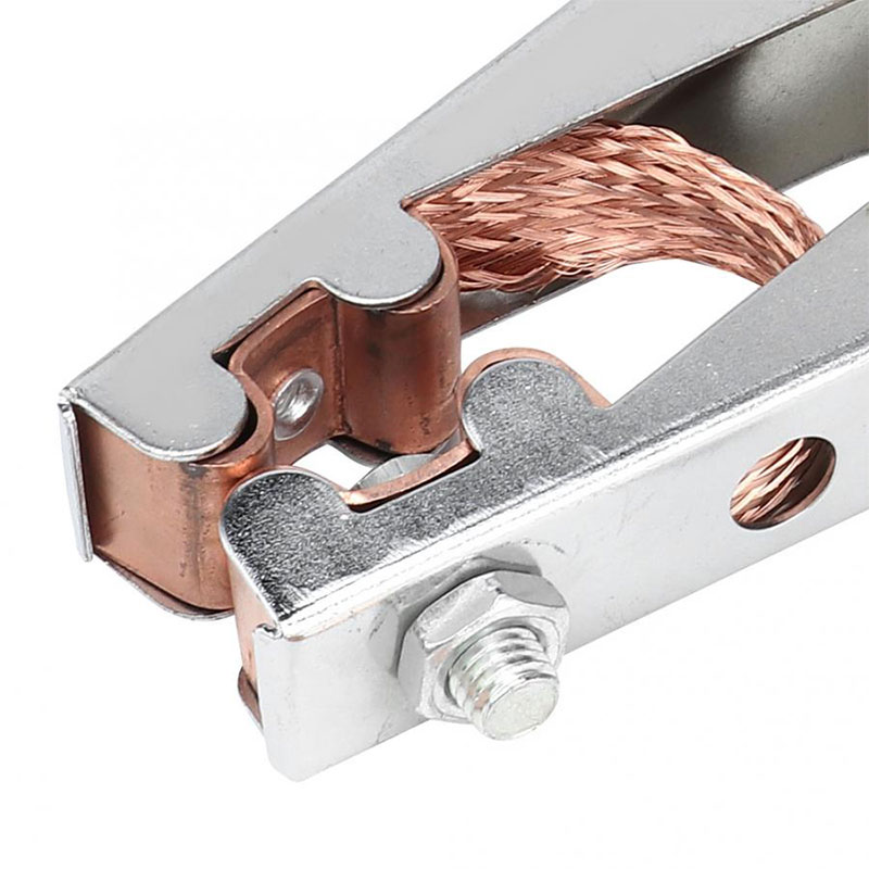 300/500 Amp Crocodile Earth Clamp Ground Welding Cable Welder MIG MMA ...