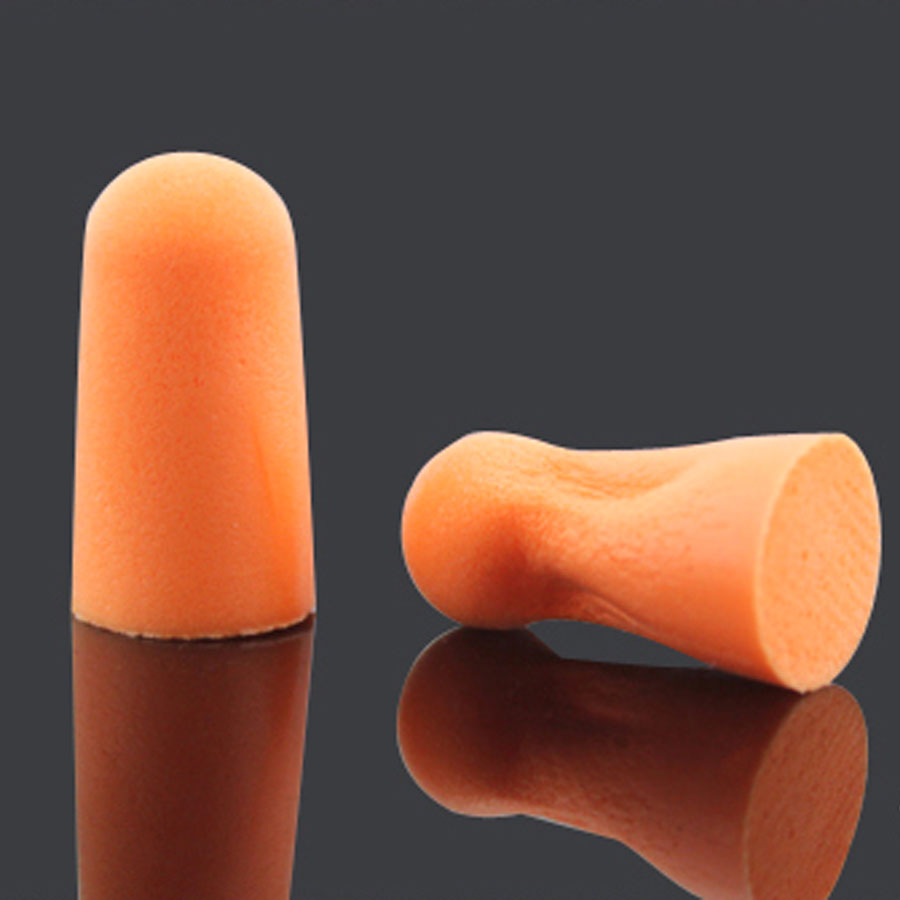 200 DISPOSABLE PAIRS EAR PLUGS FOAM SAFETY BULK REFILL UNCORDED NOISE ...