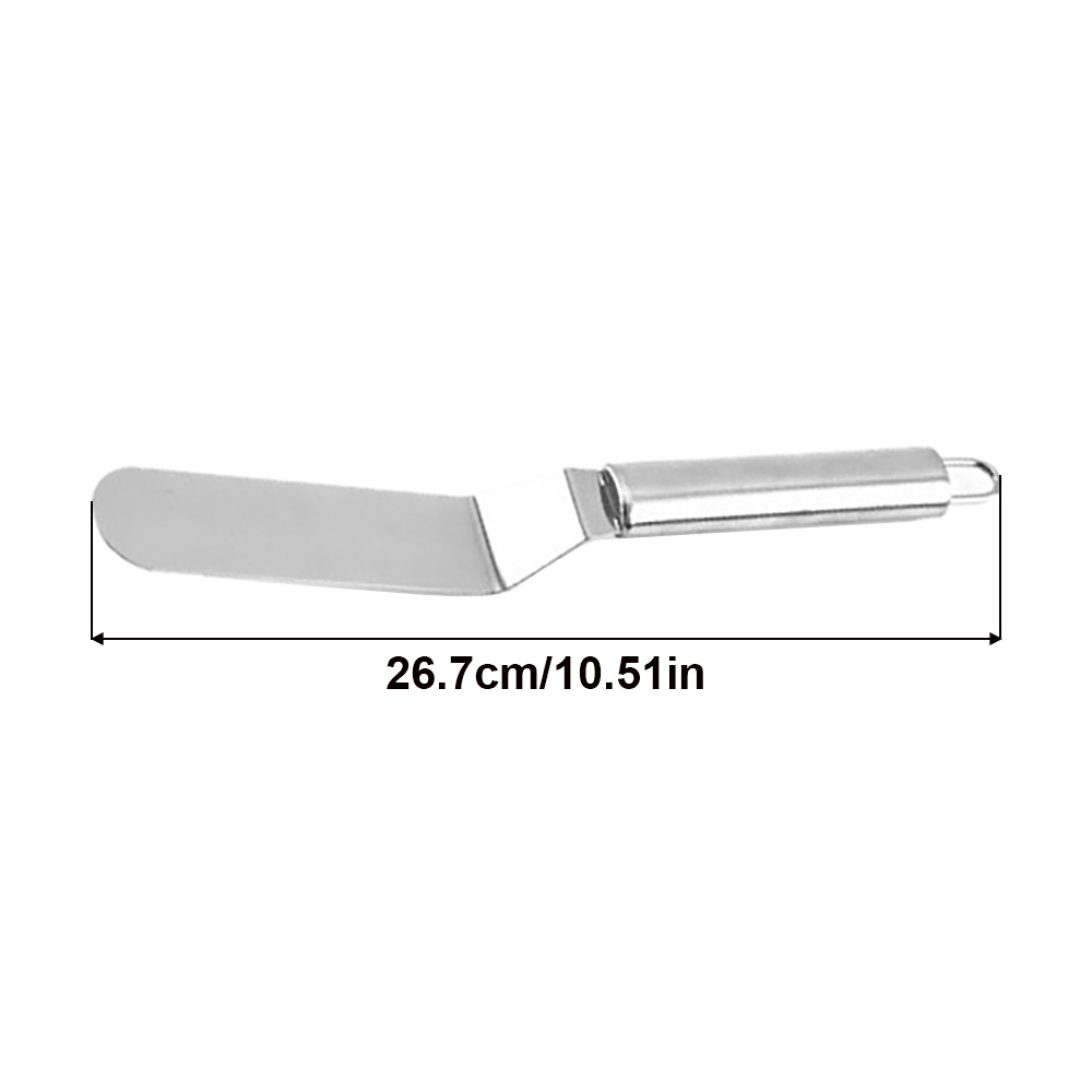 Angled Icing Stainless Steel Offset Spatulas Steel Handle 6" 8" 10 ...
