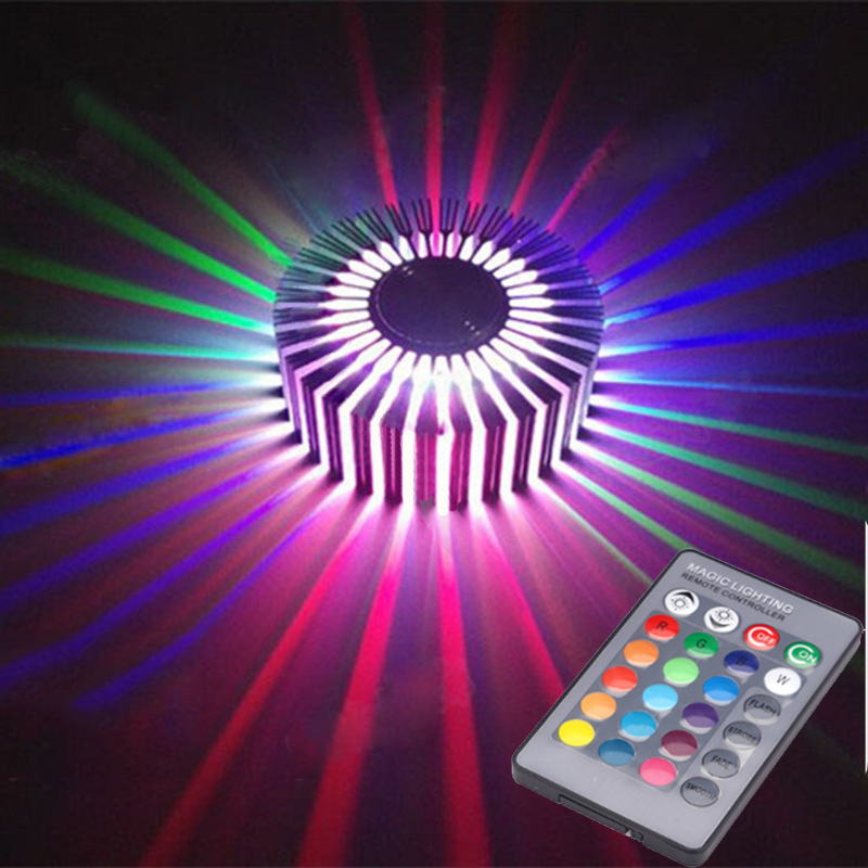 3W LED RGB Ceiling Light Panel Down Light Living Room Bedroom Kitchen ...