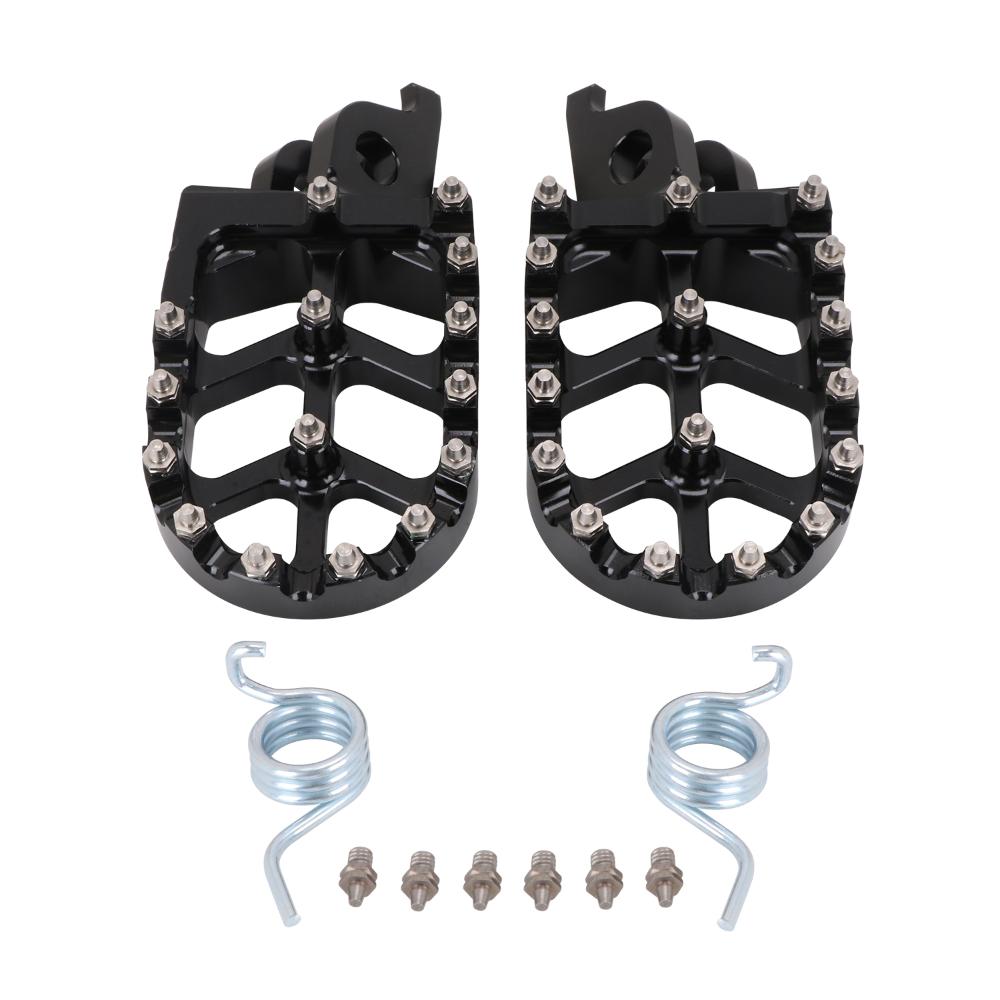 CR125 CR250 CRF450R Foot Pegs PRO CAKEN CNC Dirt Bike Double-Deck ...